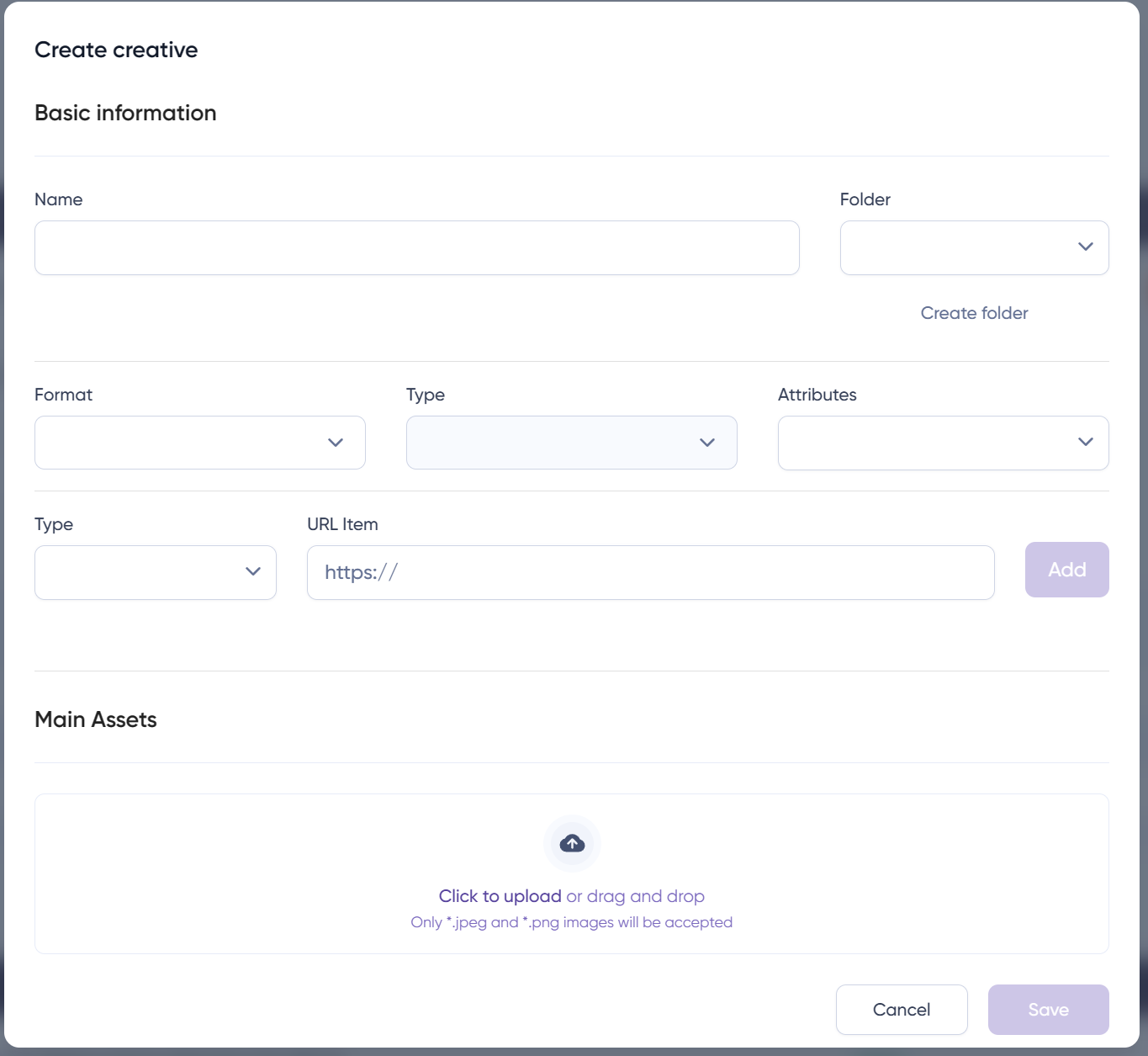 Creatives | Astrad Platform Guide
