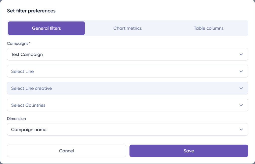 Standard Reports | Astrad Platform Guide